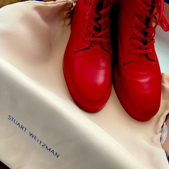 Stuart Weitzman | Shoes | All Red Boots | Poshmark